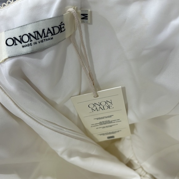 ononmade | Dresses | Onon Made White Lace Bunny Dress Vietnamese Brand ...